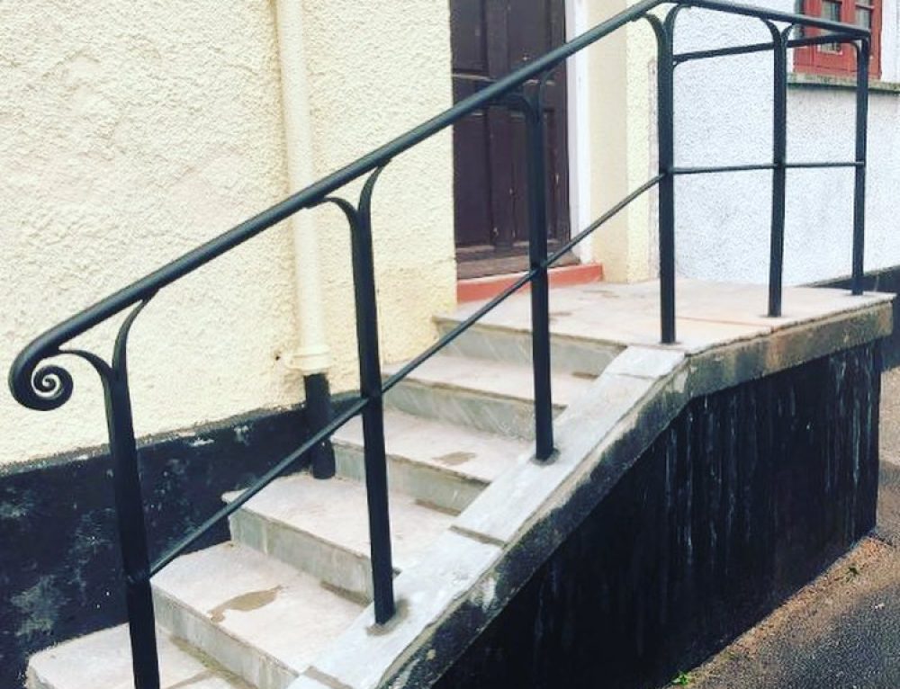 Modern internal staircase & balustrade - West Bountry Blacksmiths