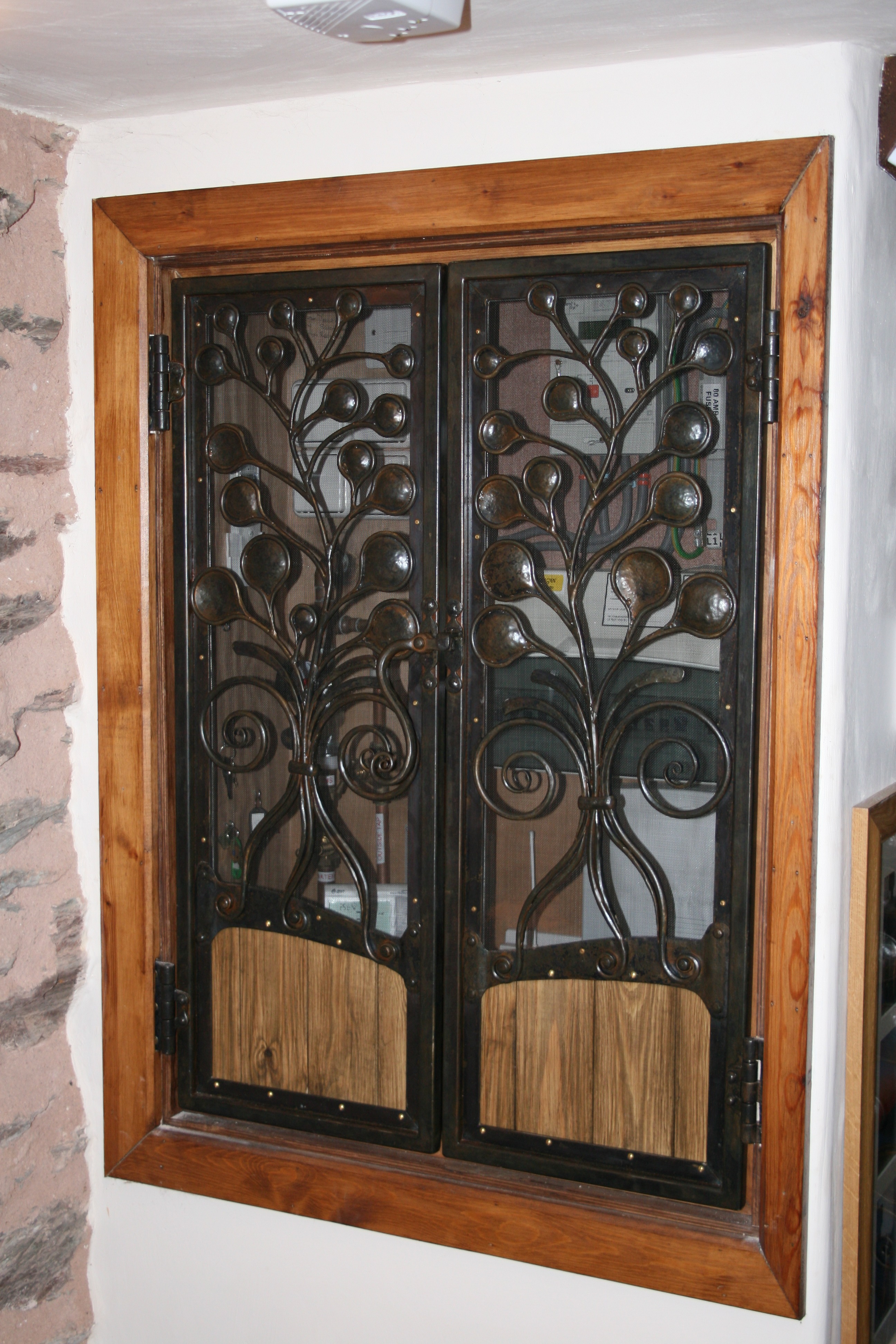 Forged doors and accessories by West Country Blacksmiths